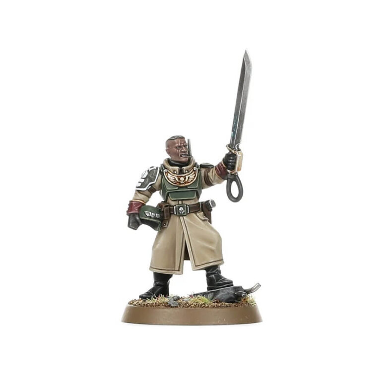 Cadian Command Squad - W40K Miniature