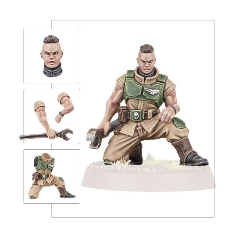 Cadian Upgrades - W40K Miniature