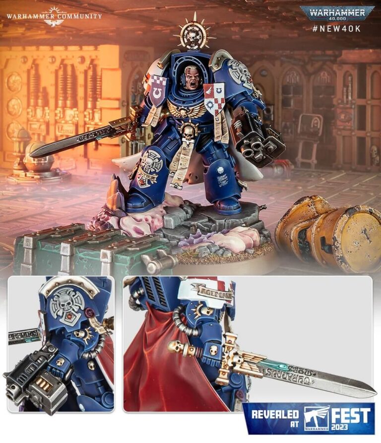 Captain in Terminator Armour - W40K Miniature
