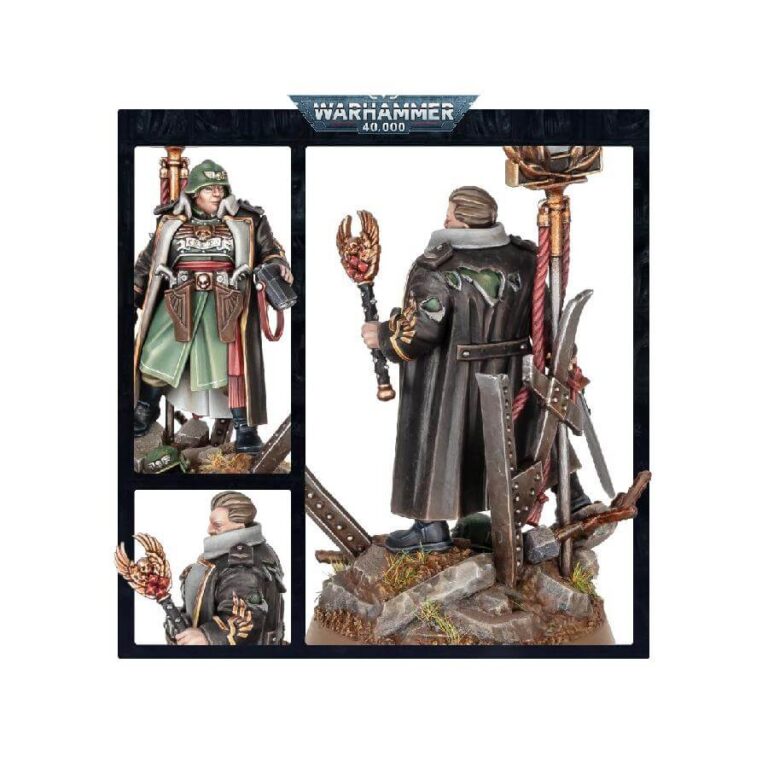 W40K Lord Castellan Ursula Creed Miniature Model