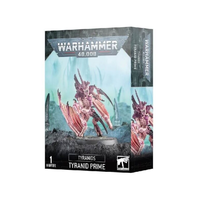 Winged Tyranid Prime, a multipart W40K Tyranids Model - Features and ...