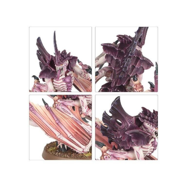 Winged Tyranid Prime, a multipart W40K Tyranids Model - Features and ...