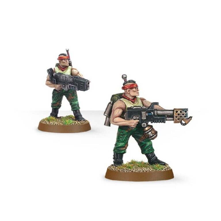 Catachan Command Squad - Where to Buy, Size and Datasheets!