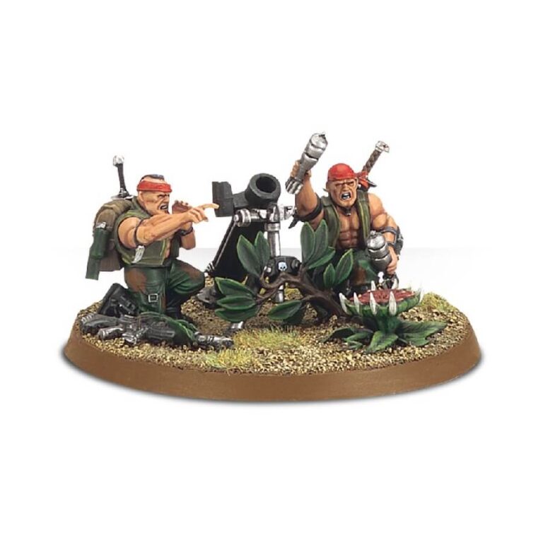 Catachan Heavy Weapon Squad - W40K Miniature