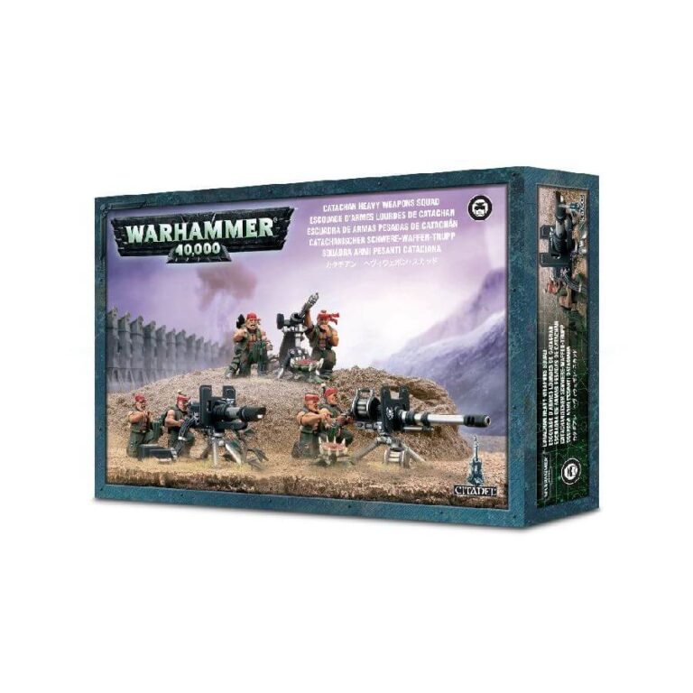 Catachan Heavy Weapon Squad - W40K Miniature