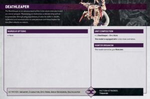 Warhammer 40K Deathleaper