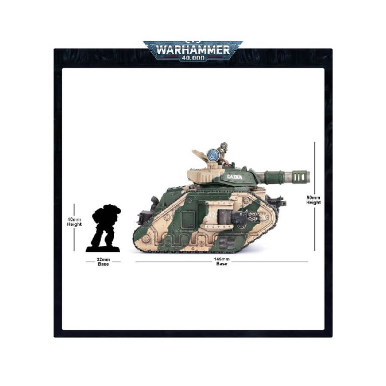 Leman Russ Battle Tank - Where to Buy, Size and Datasheets!