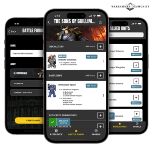 Warhammer 40,000 Introduces Battle Forge: A Comprehensive Army Planner ...