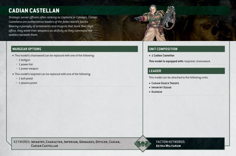 Warhammer 40K Minka Lesk