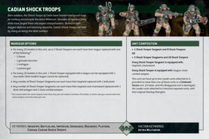 Cadian Defence Force W40k Box Set - Features, Models, and Offers!