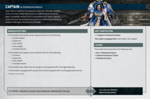 Warhammer 40K Deathwatch Terminator Captain