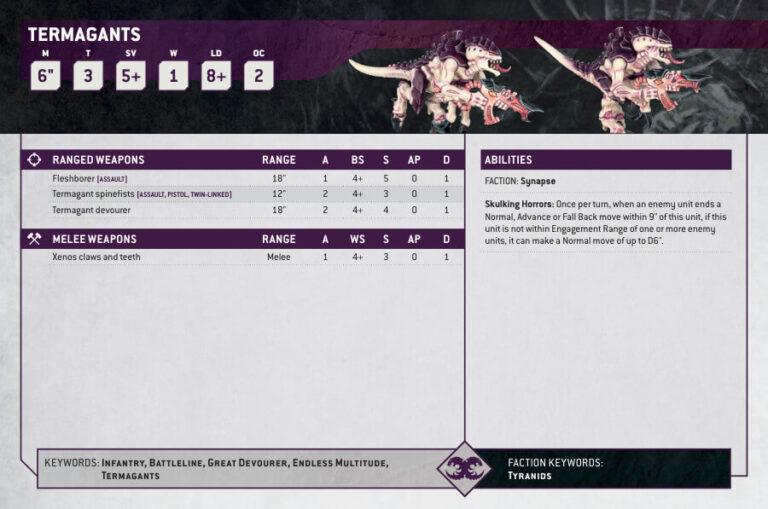 Warhammer 40K Tyranids: Termagants and Ripper Swarm + Paints Set