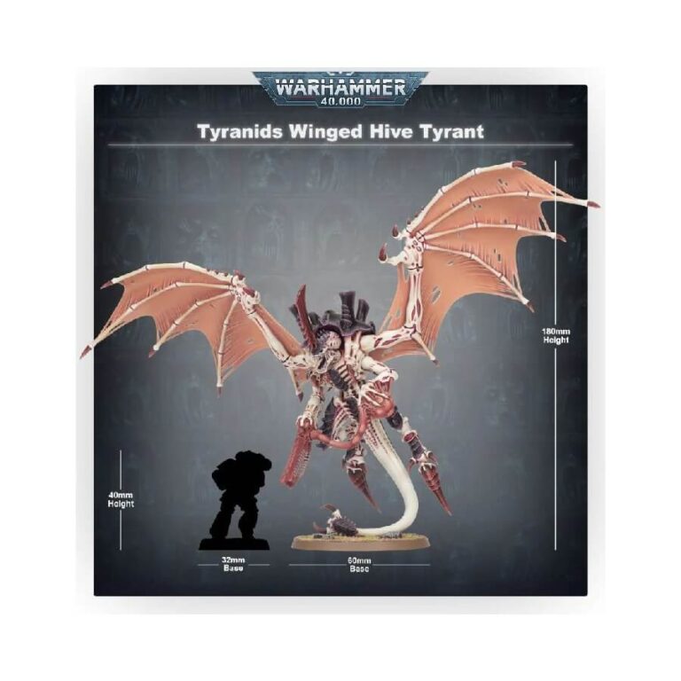 Winged Hive Tyrant - W40K Miniature