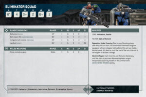 Warhammer 40K Eliminators
