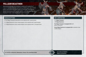Warhammer 40K Kill Team: Fellgor Ravagers