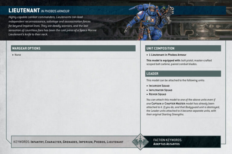 Warhammer 40K Vanguard Task Force