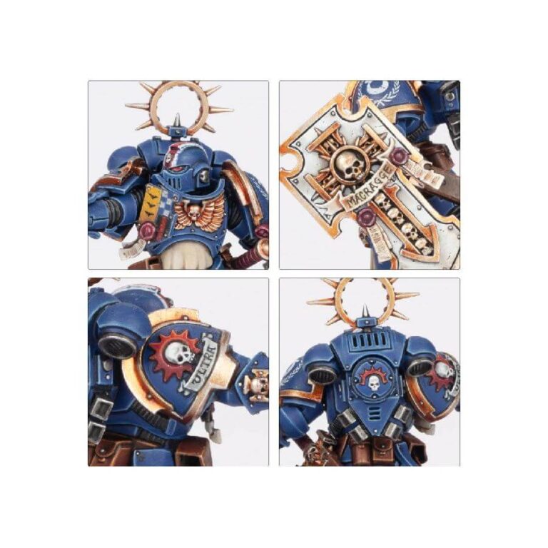 Lieutenant with Storm Shield - W40K Miniature