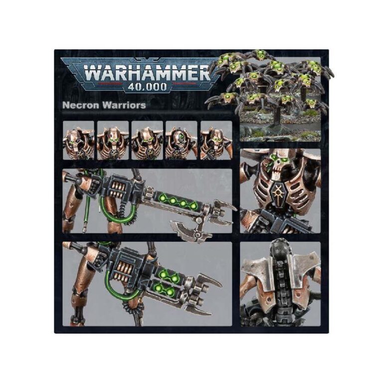 Necron Warriors - Where to Buy, Size and Datasheets!