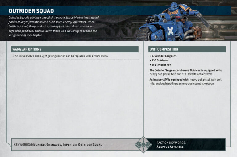 Warhammer 40K Outriders