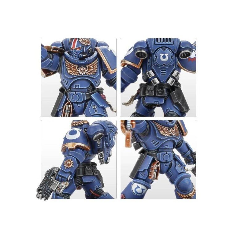 W40K Primaris Lieutenant with Power Sword Miniature Model