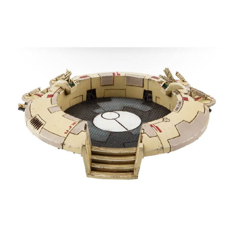 W40K Tidewall Droneport Miniature Model