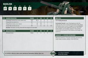 Warhammer 40K Basilisk