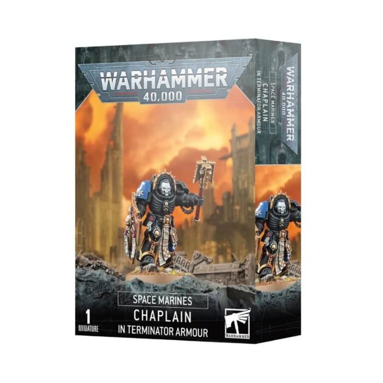 Chaplain in Terminator Armor - W40K Miniature
