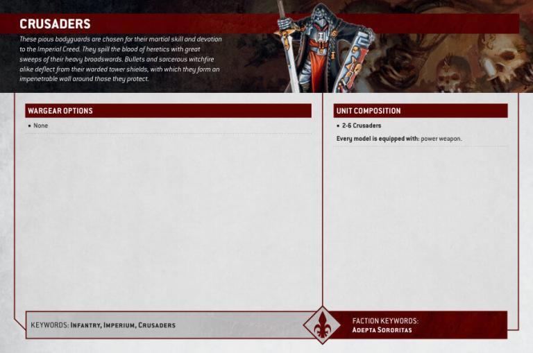 Warhammer 40K Crusaders