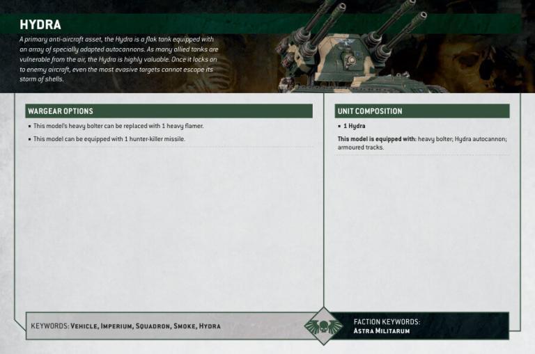Warhammer 40K Hydra