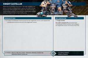 Warhammer 40K Knight Castellan