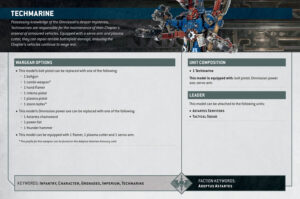 Warhammer 40K Techmarine with Servitors