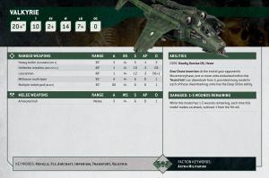 Warhammer 40K Valkyrie
