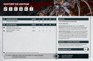 Warhammer 40K Vashtorr the Arkifane