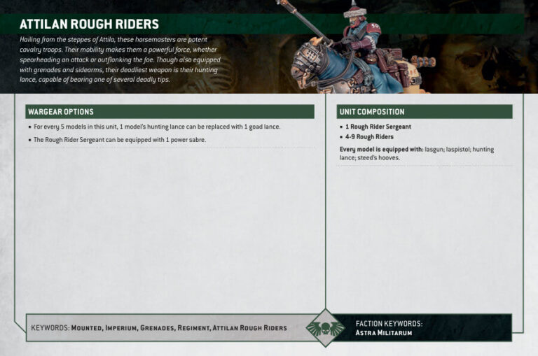 Attilan Rough Riders W40K Box Set - Features, Models, and Offers!