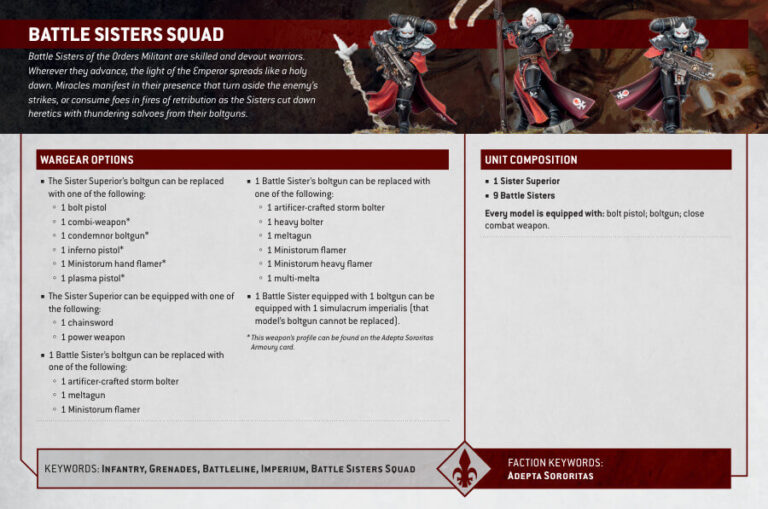 Battle Sisters Squad W40k Box Set - Features, Models, and Offers!