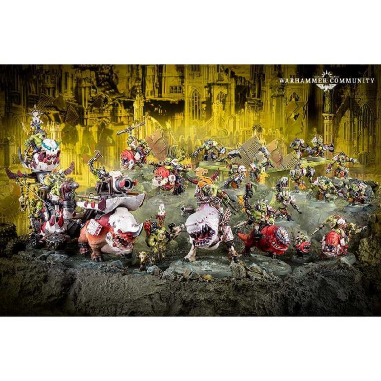 Beast Snagga Stampede W40k Box Set - Features, Models, and Offers!