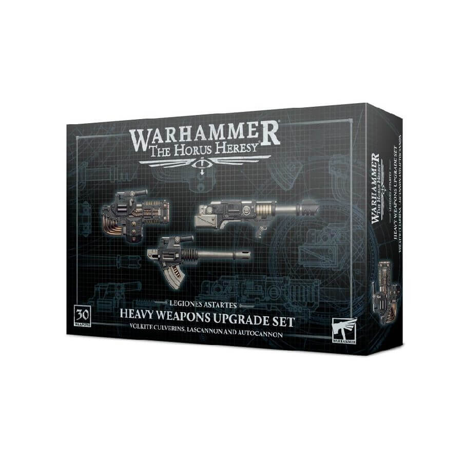 Warhammer 40K Heavy Weapons Upgrade Set – Volkite Culverins, Lascannons ...