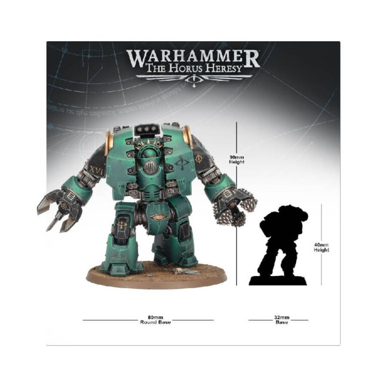 Warhammer 40K Leviathan Siege Dreadnought with Claw & Drill Weapons