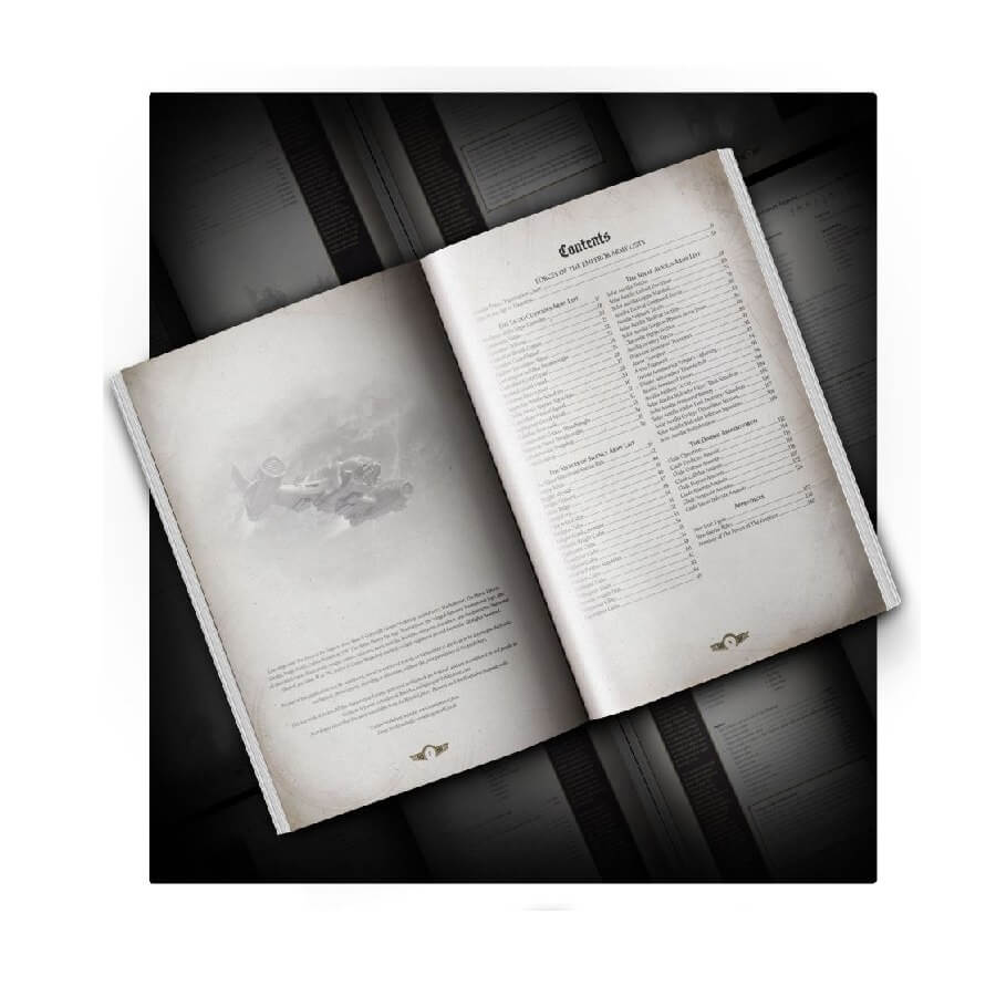 Liber Imperium – The Forces of The Emperor Army Book - Adeptus Ars