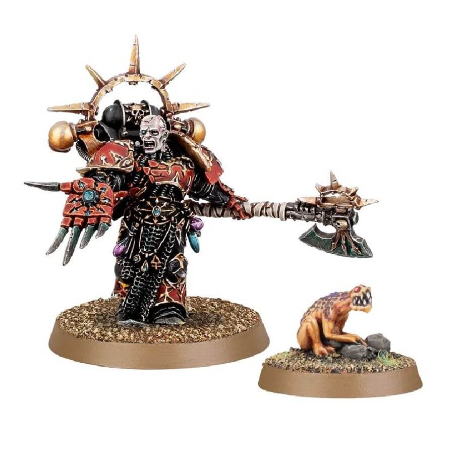 Huron Blackheart, a multipart W40K Chaos Space Marines Model - Features ...