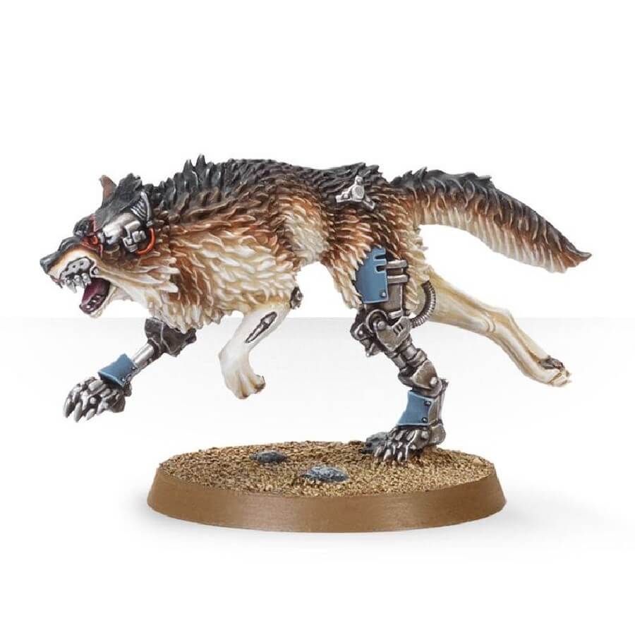 Cyberwolf, a multipart W40K Space Wolves Model - Features and Offers!