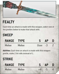 Legendary Power Swords: Warhammer 40K Lore & Tabletop Battles