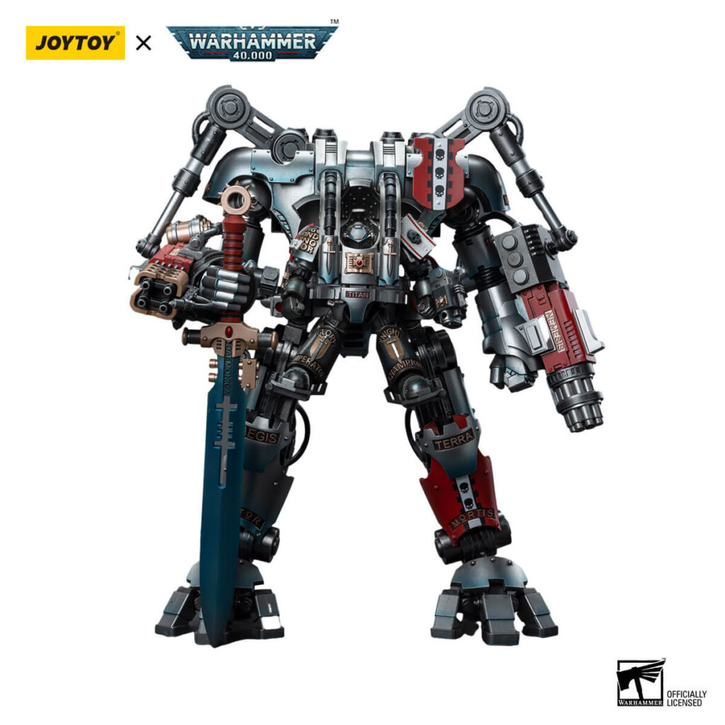 Grey Knights Nemesis Dreadknight with Terminator Caddon Vibova