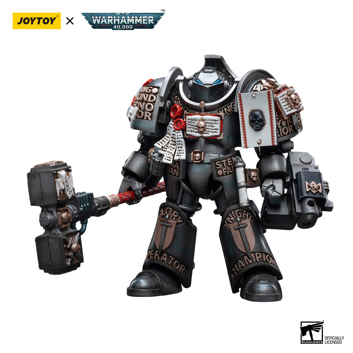 Grey Knights Nemesis Dreadknight with Terminator Caddon Vibova