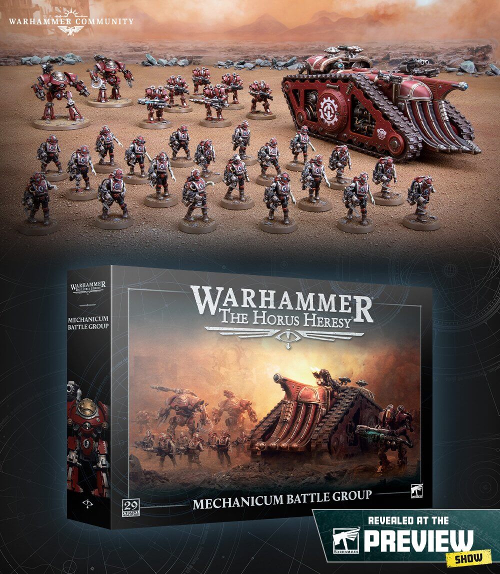 Mechanicum Battle Group, a Warhammer: The Horus Heresy box set ...