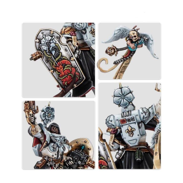 Celestian Sacresant Aveline, a multipart W40K Adepta Sororitas model ...