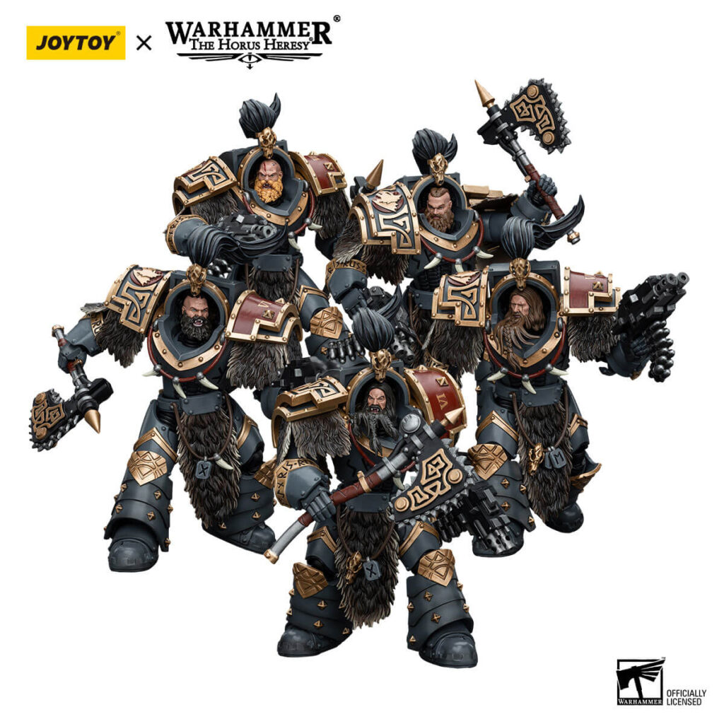 Space Wolves Varagyr Wolf Guard Squad - Set of 5