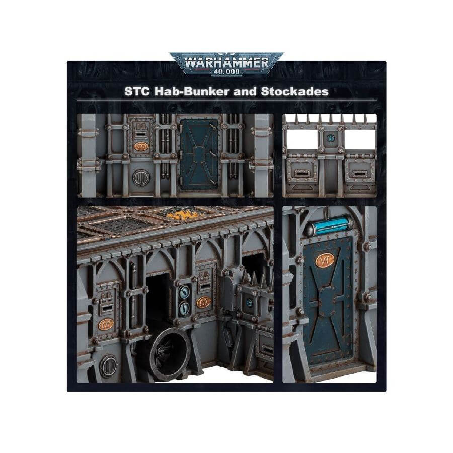 Battlezone: Fronteris – Stc Hab-bunker and Stockades W40K Box Set ...