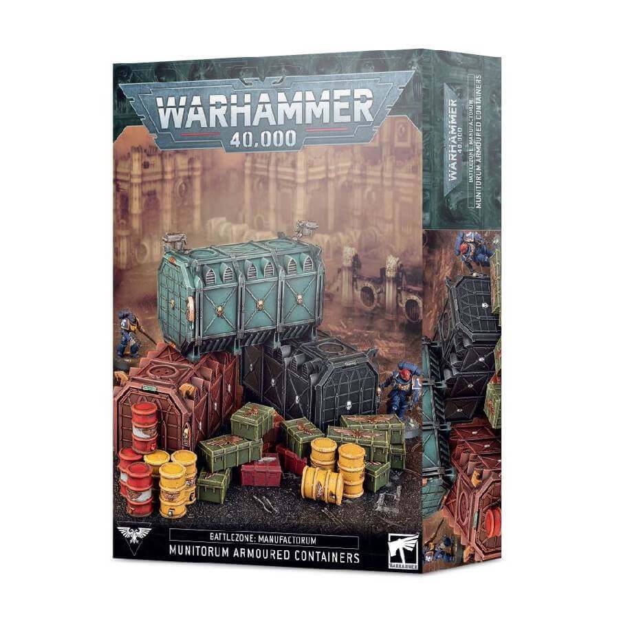 Battlezone: Manufactorum – Munitorum Armoured Containers W40K Box Set ...