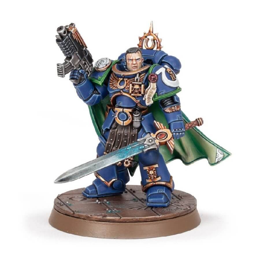 Captain Uriel Ventris, a multipart W40K Ultramarines Model - Features ...